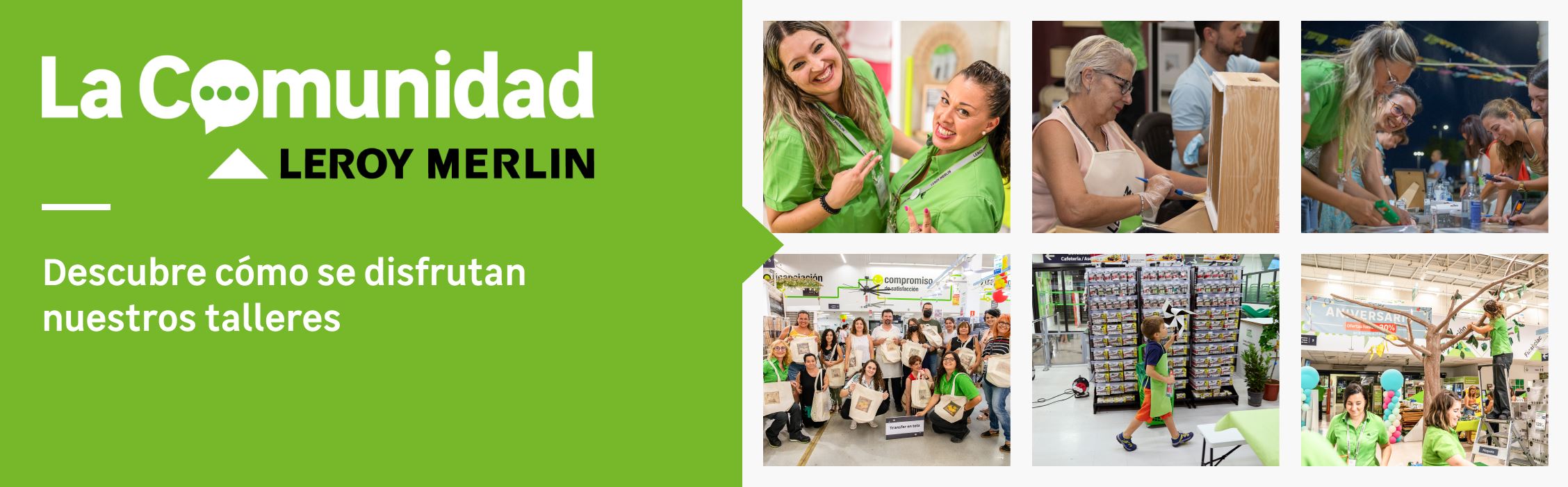 Galería de Talleres | Comunidad Comunidad Leroy Merlin